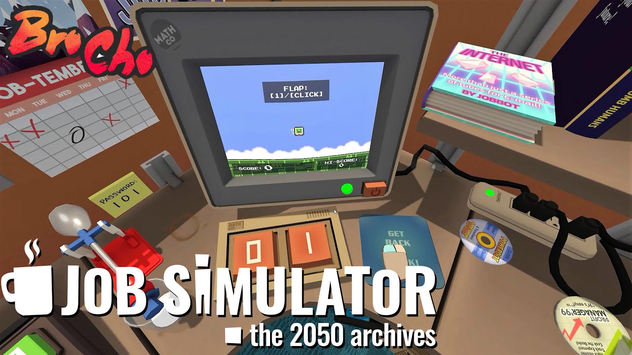 Let's Play Job Simulator - Flappy Bot (Office Woker) - YouTube