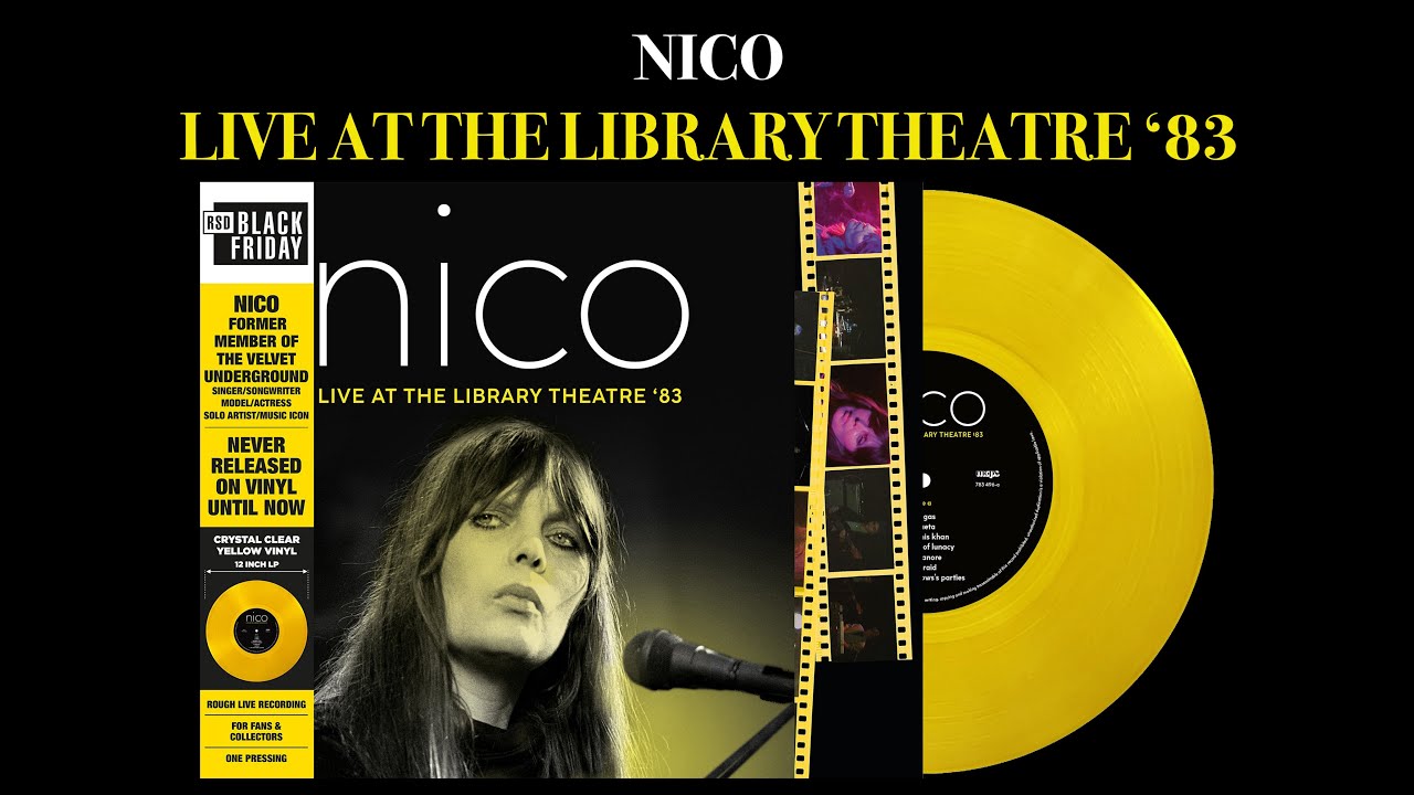 Nico - Live At The Library Theatre '83 (Site) - YouTube
