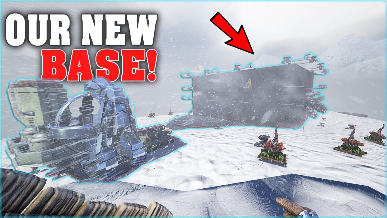 Base Tour and Building Our Teleporter! | Ark Genesis Official Small ...