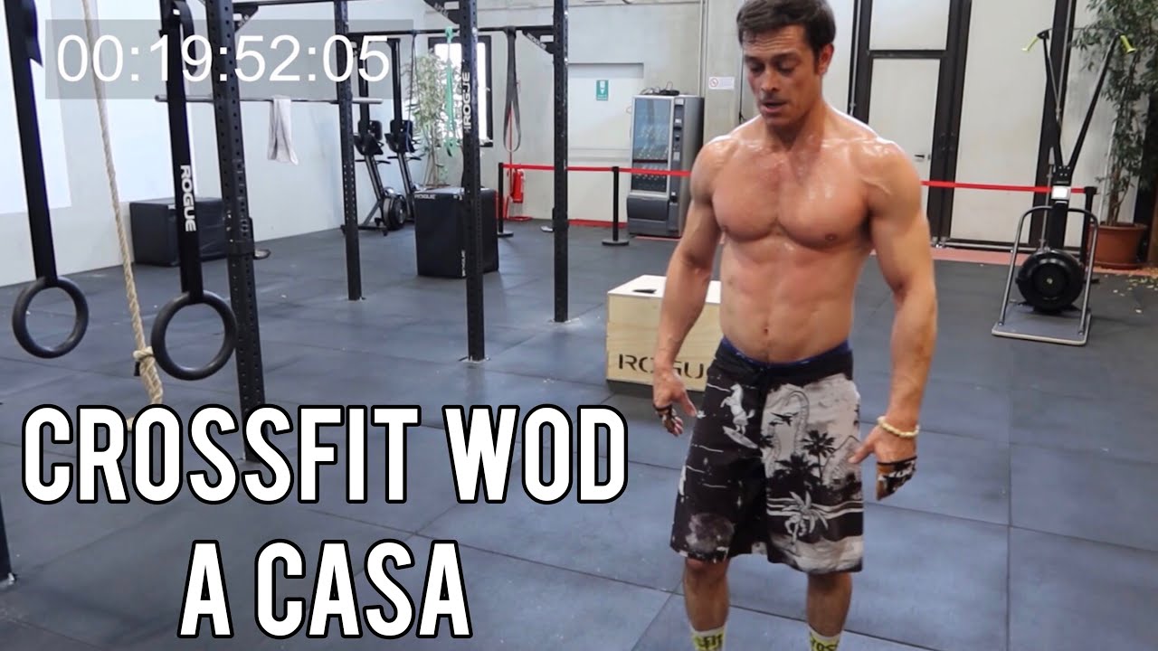 CrossFit®️ WOD a casa/at home - YouTube
