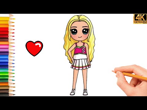 KIZ  ÇİZİMİ ❄️ SEVİMLİ KIZ  NASIL ÇİZİLİR KOLAY | RESİM ÇİZME | KOLAY ÇİZİMLER