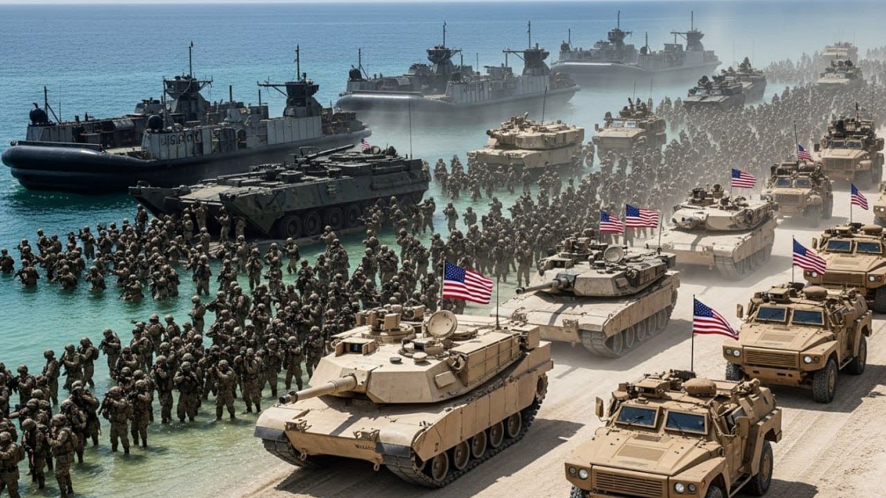 That’s How U.S. Marines Executes Massive Beach Landing Exercise on ...