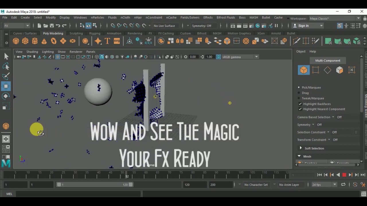 Learn Basic Fx In Just 1:30 Minute | Autodesk Maya 2018.. - QuadExcel.com