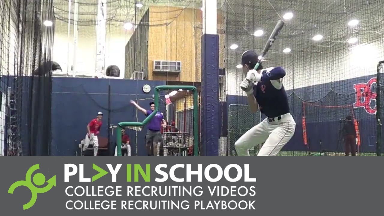 Ian Hyman Hitting - DMV Prospects - Filmed Jan 2024 - www.PlayInSchool ...