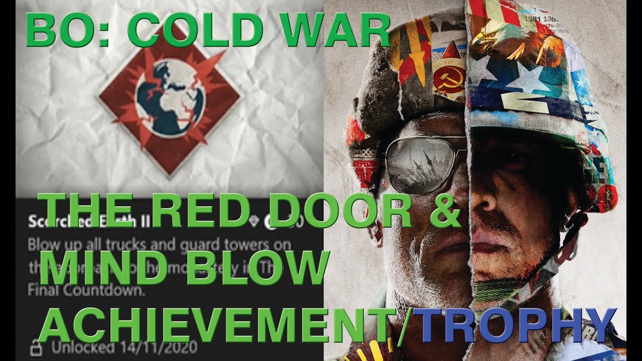 Black Ops Cold War The Red Door & Mind Trip Achievement/Trophy - YouTube