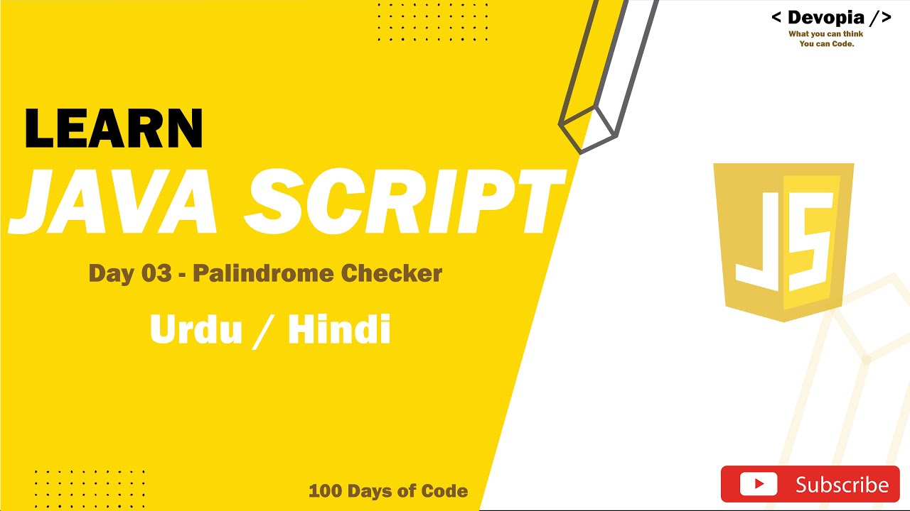 3 Palindrome Checker 2 Ways In Js 100 Days Of Code Problem Solving Interview Qs Urdu