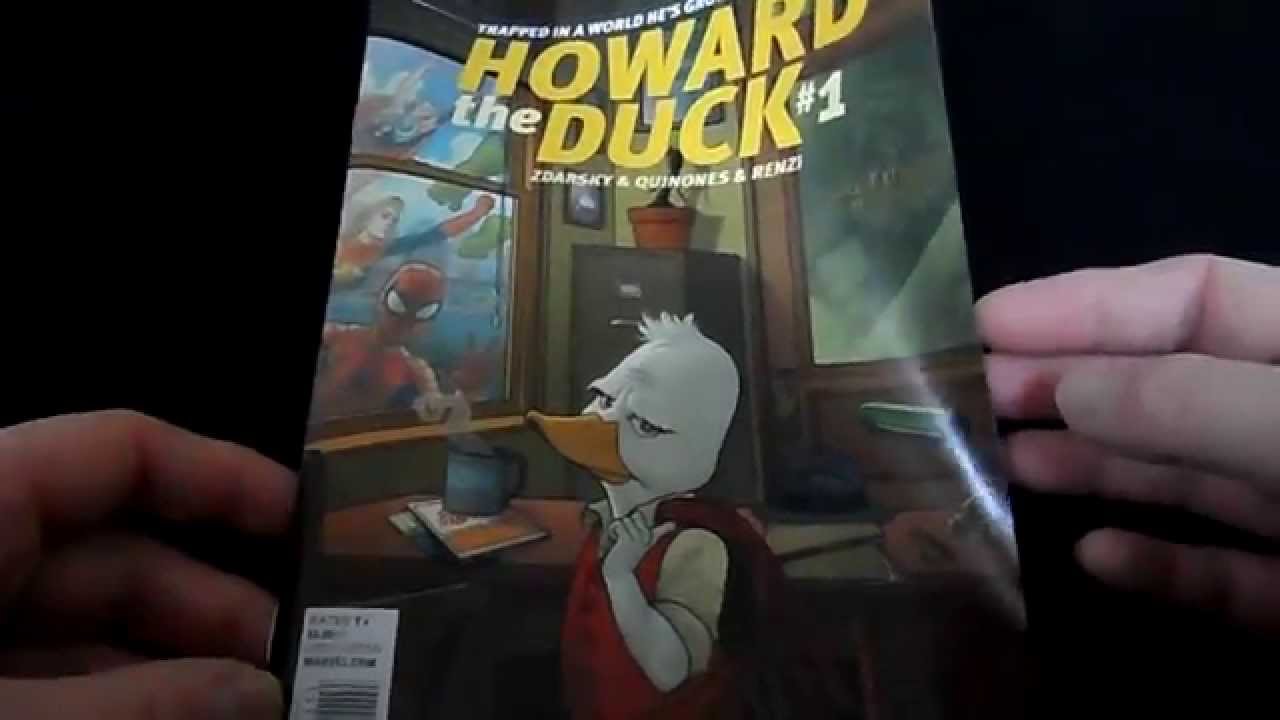 Howard the Duck #1 2015 Comic Book Video Review - YouTube