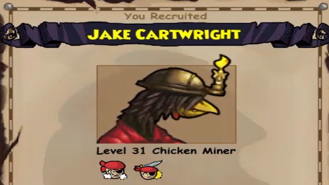 Pirate101 Chicken Miner Recruitment + Infested Tunnel Dungeon - YouTube