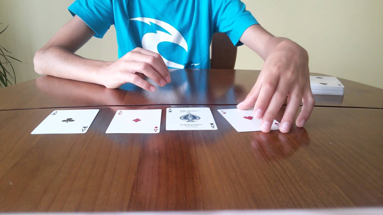 Tutoriais - 10 truque de magia com cartas - YouTube