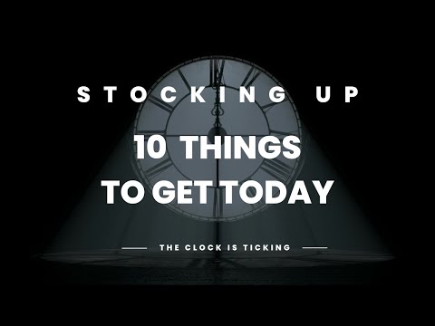 10 Items To Stock Up NOW - YouTube
