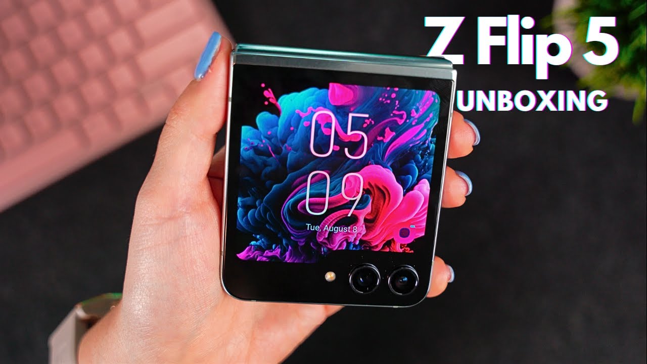Samsung Galaxy Z Flip 5 Unveiled | Unboxing, Setup & First Impressions ...