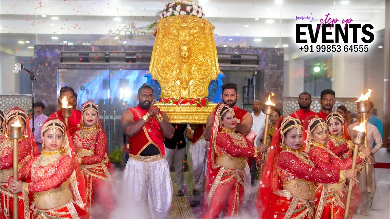 Niharika Half Saree Function - YouTube