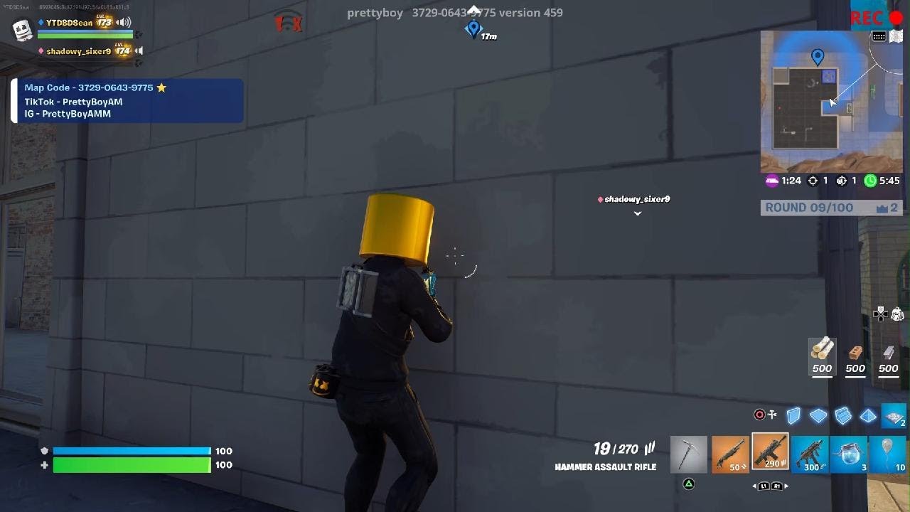 Fortnite 200 ping - YouTube