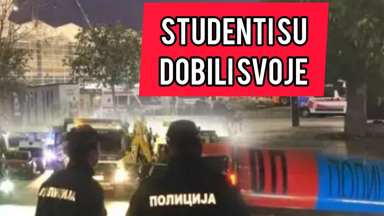 Studenti su dobili svoje! Uspeli su! Sutra ce se desiti OVO! Svi u soku ...