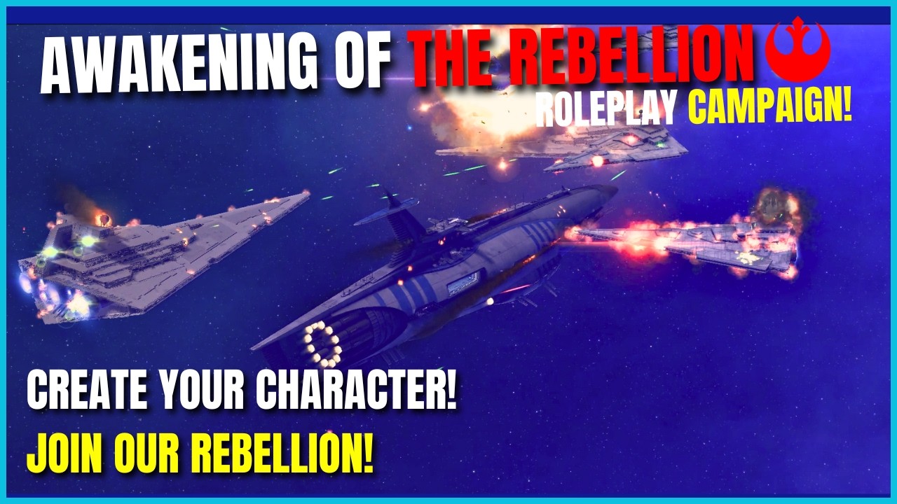 The Battle For Oba Diah! Massive Space Battle Against the Empire! Star ...