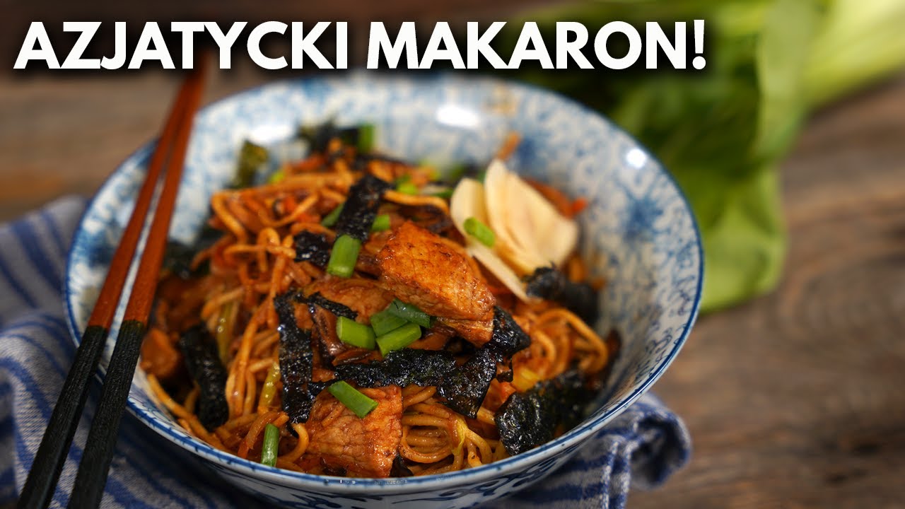 Pyszny AZJATYCKI MAKARON w sosie YAKISOBA! | Pascal Brodnicki - YouTube