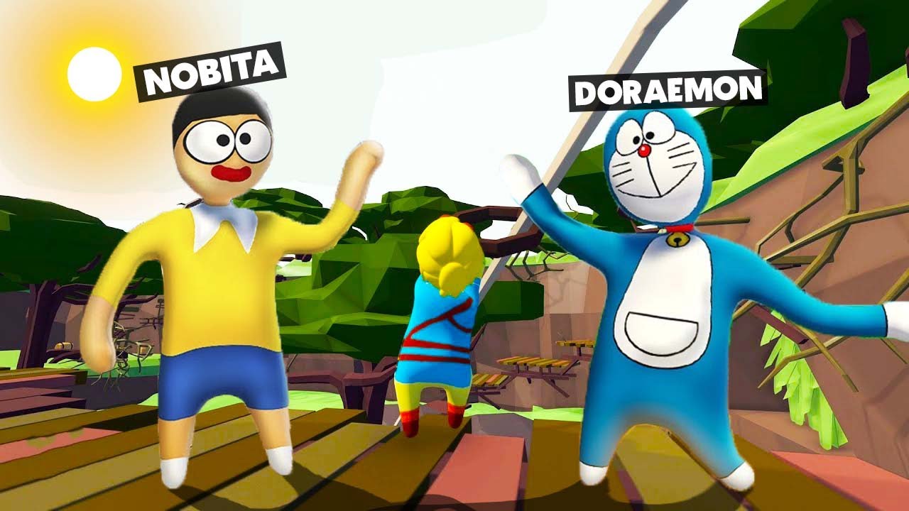 DORAEMON And NOBITA Started Adventure In HFF !!! - YouTube
