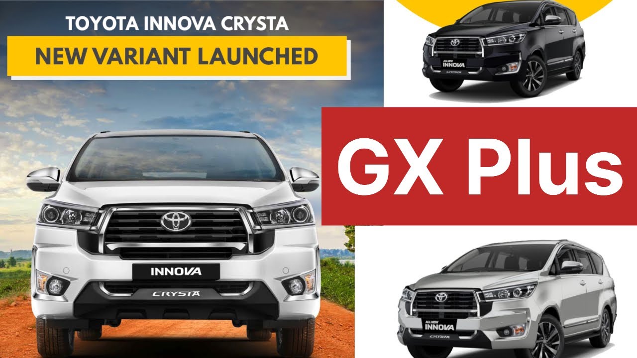 Toyota Innova Crysta GX Plus 8 Seater On Road Price, Specifications ...