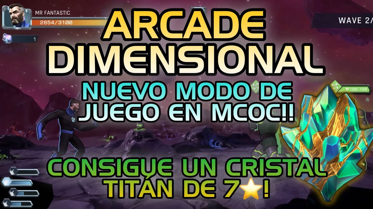 ARCADE DIMENSIONAL MCOC | NUEVO MODO DE JUEGO! | COMO FUNCIONA Y COMO ...