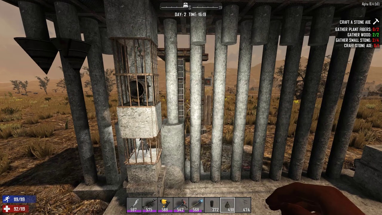 7DTD: TEST build - A16 vnl - ep.1 - YouTube