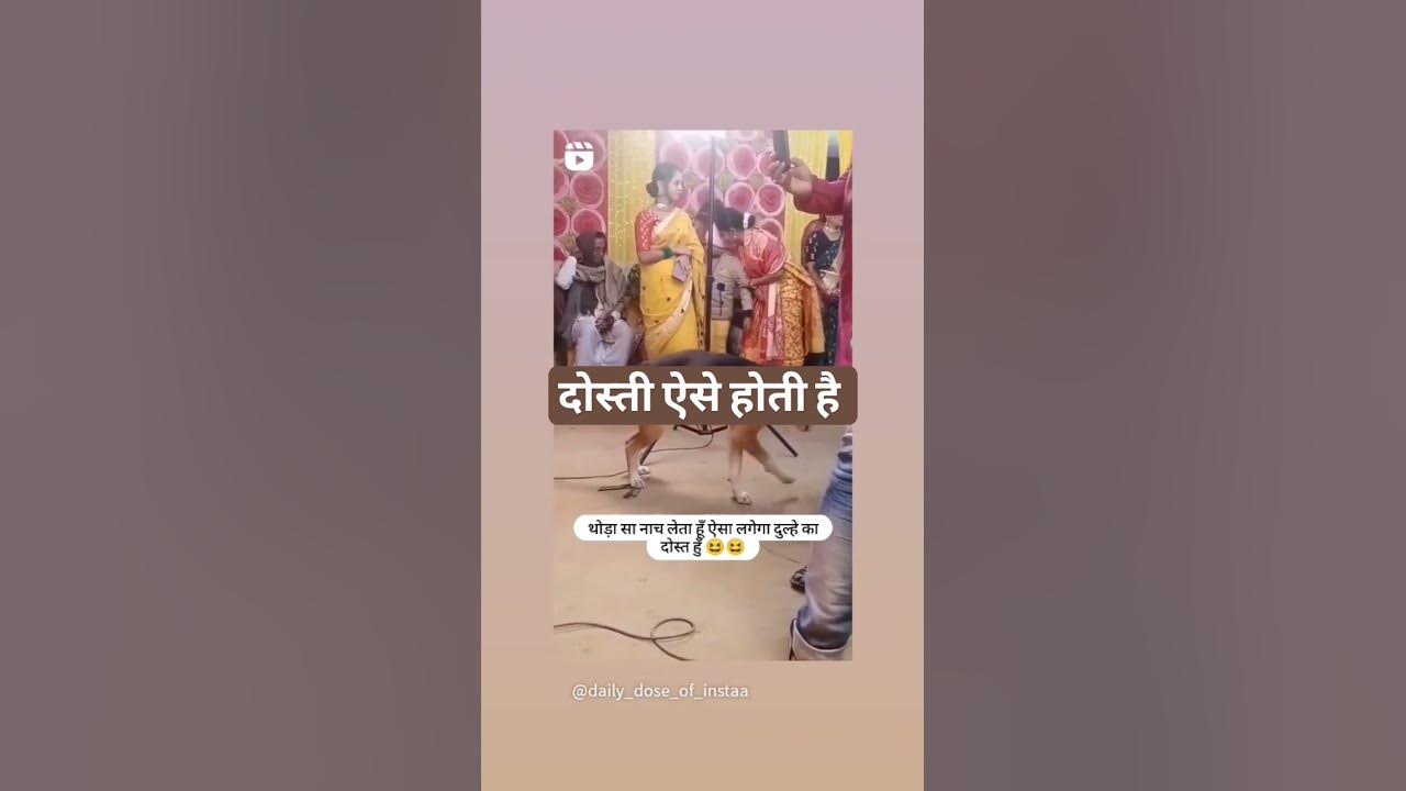 दोस्ती यारी निभानी चाहिए Shortsvedioviral 🙏🙏 ️ Funny आपणी