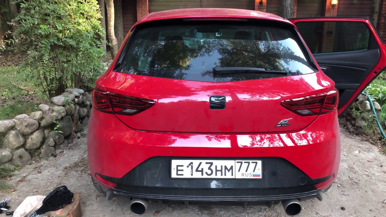 SEAT LEON CUPRA REAR FL LIGHTS - YouTube