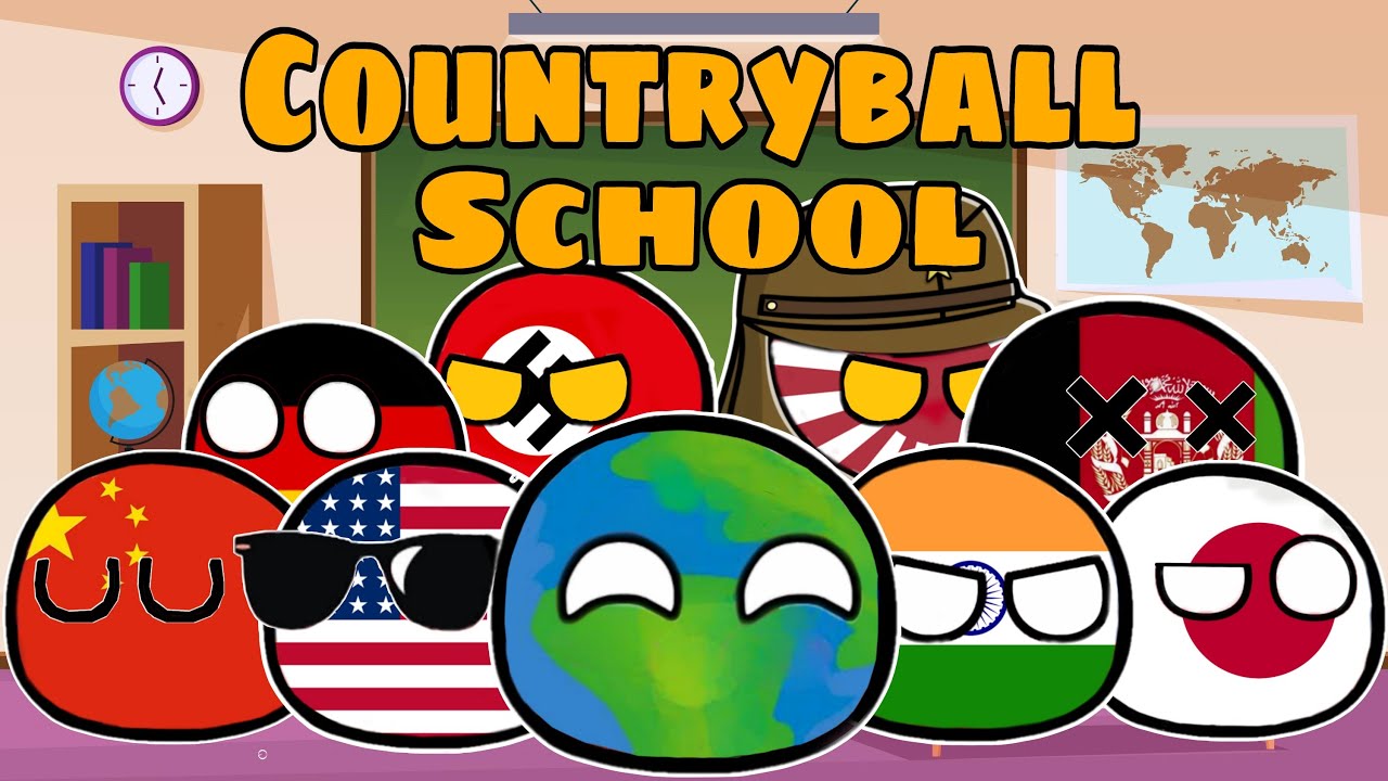 Countryballs School - YouTube