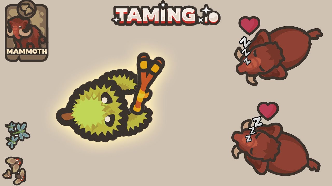 Taming.io Legendary Mammoth Pet Comback! - YouTube