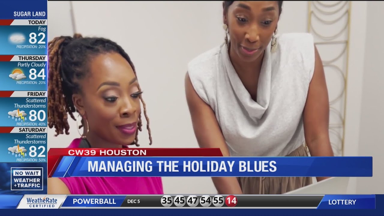 Tips to combat holiday grief, depression - YouTube