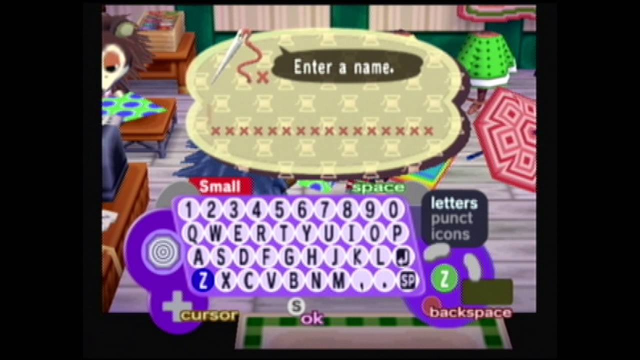 Animal Crossing GameCube ~Journal Entry 56- Pattern Making! (Finally ...