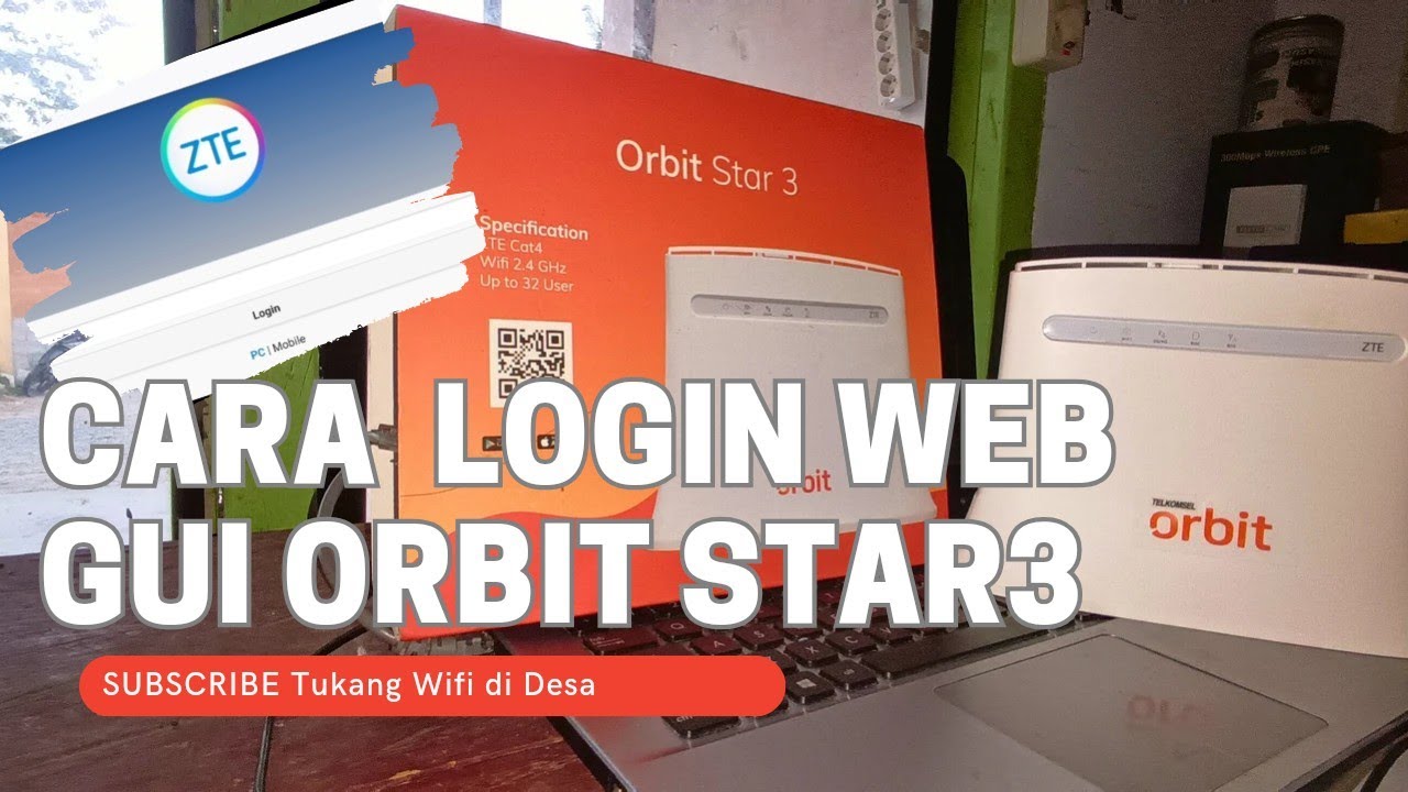 Solusi orbit star 3 tidak bisa login di web GUI (web broser) cuma pakai ...