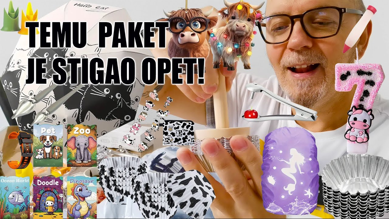 Praktične sitnice i zabavne stvari - šta smo dobili iz Temu? 🎁🔧 - YouTube