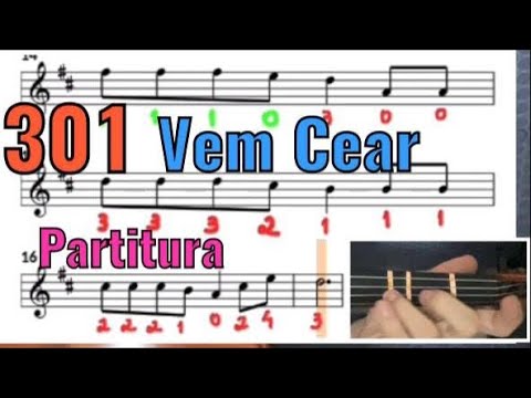 301 Vem Cear Partitura violino flauta oboé harpa Cristã - YouTube