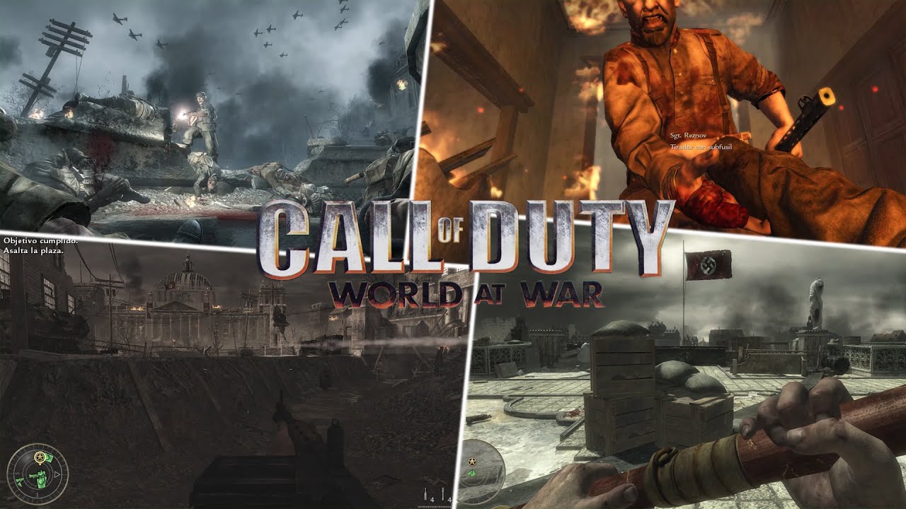 COD World at War: Campaña Rusa Completa Ejército Rojo (Todas Las ...