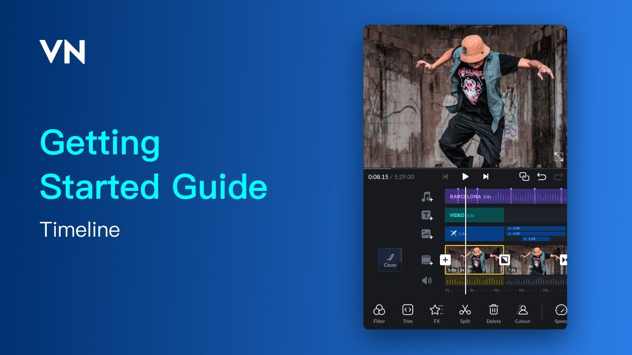 Timeline丨VN Video Editor for Beginers - YouTube