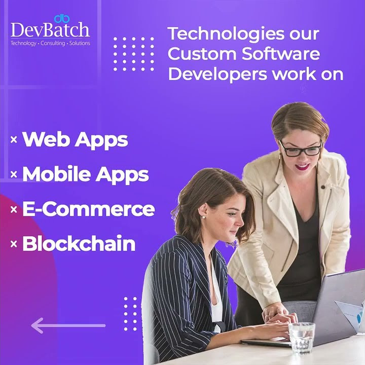 Custom Software Development Services | Custom Software Solutions | DevBatch - YouTube