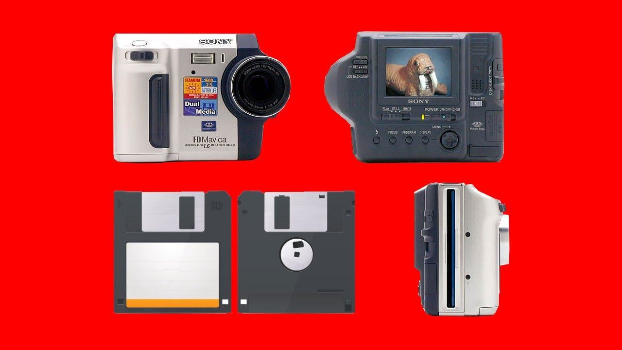 Using A Sony Mavica As A Floppy Disk Drive? - #IJDM112 - YouTube