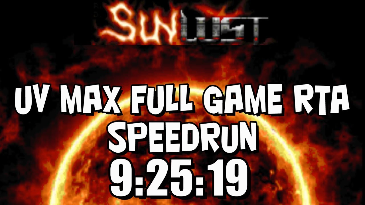 Doom: Sunlust UV Max RTA Speedrun in 9:25:19 - YouTube
