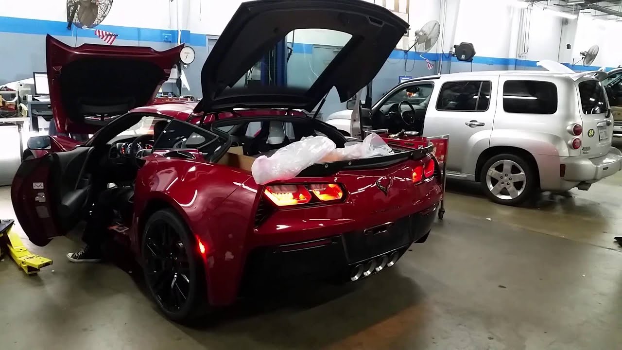 2015 CORVETTE Z06 EXHAUST! - YouTube