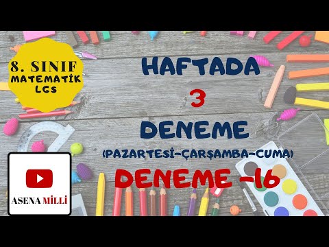 GEZEGEN YAYINLARI MADALYON 1. DÖNEM 4'LÜ GENEL DENEME/ 1