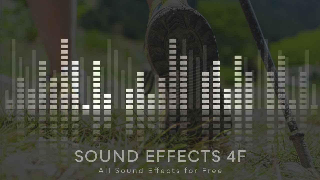 Footsteps on the Grass - Sound Effect - YouTube