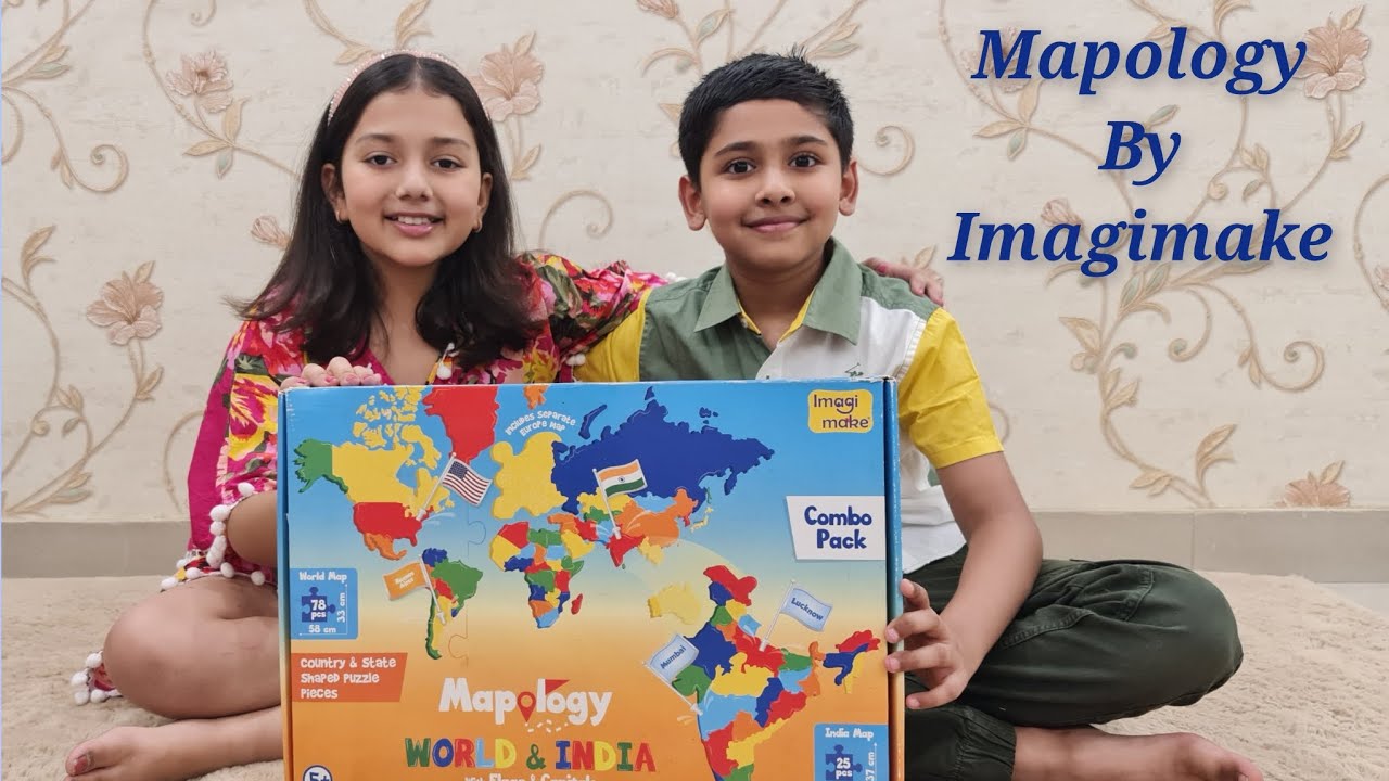 Mapology | Mapology BY Imagimake | Educational Game | Puzzle For Kids ...