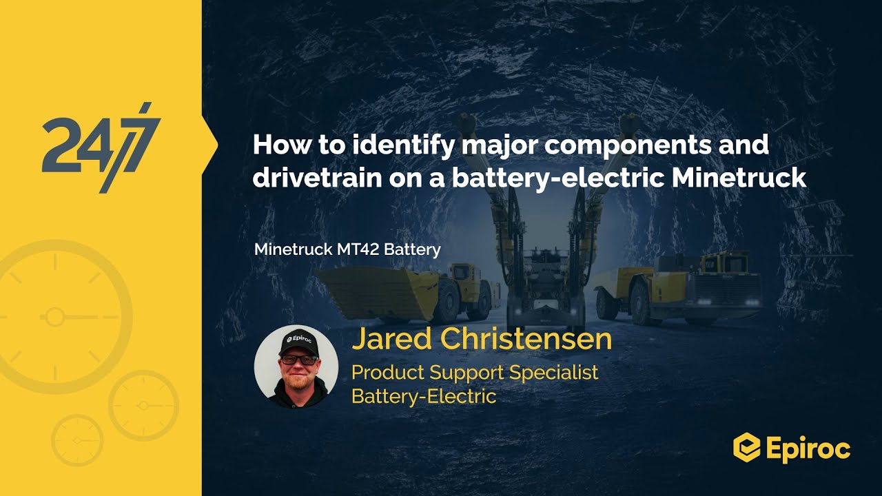 How to identify major components & drivetrain | Minetruck MT42 Battery ...
