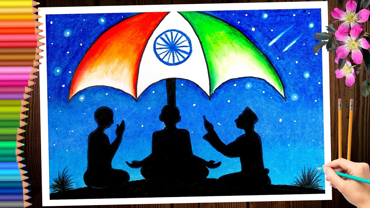 national unity day drawing/unity in diversity drawing/rashtriy Ekta ...