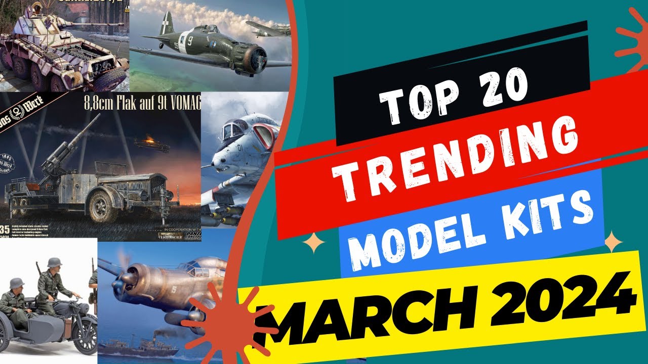 Top 20 Trending Model Kits of March 2024, New Plastic Model Kits 2024 ...