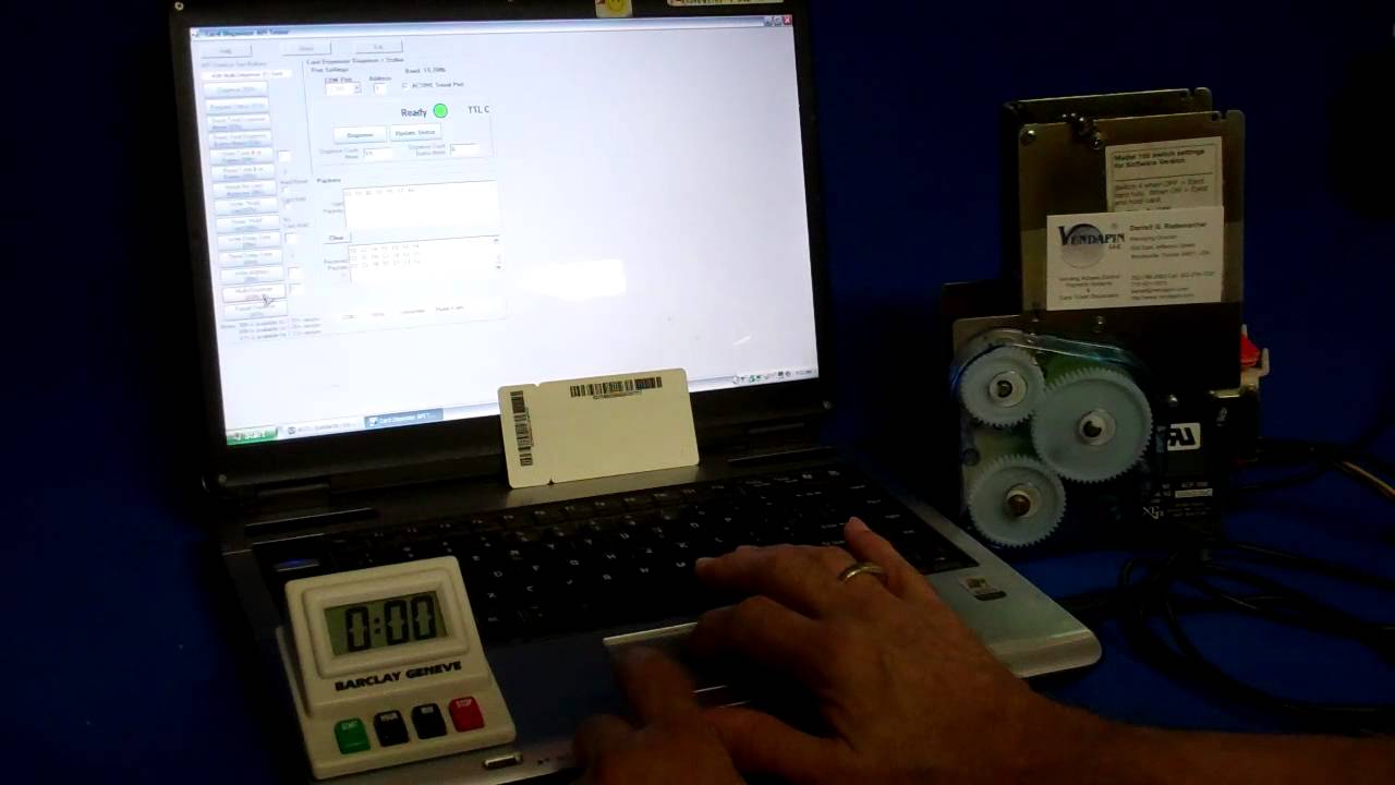 Loyalty Card Dispenser Mechanism - YouTube