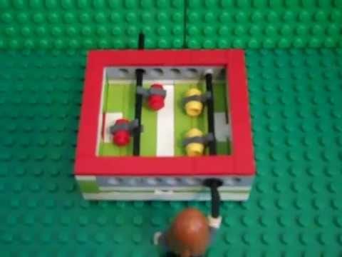 My Lego Foosball Table MOC - YouTube