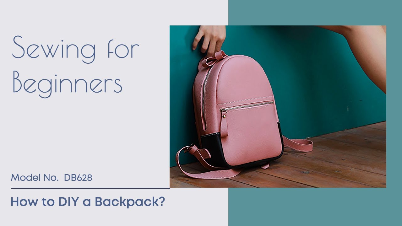 DIY Leather Kit-Beginner | How to Make a Backpack | Tutorial DB628 ...