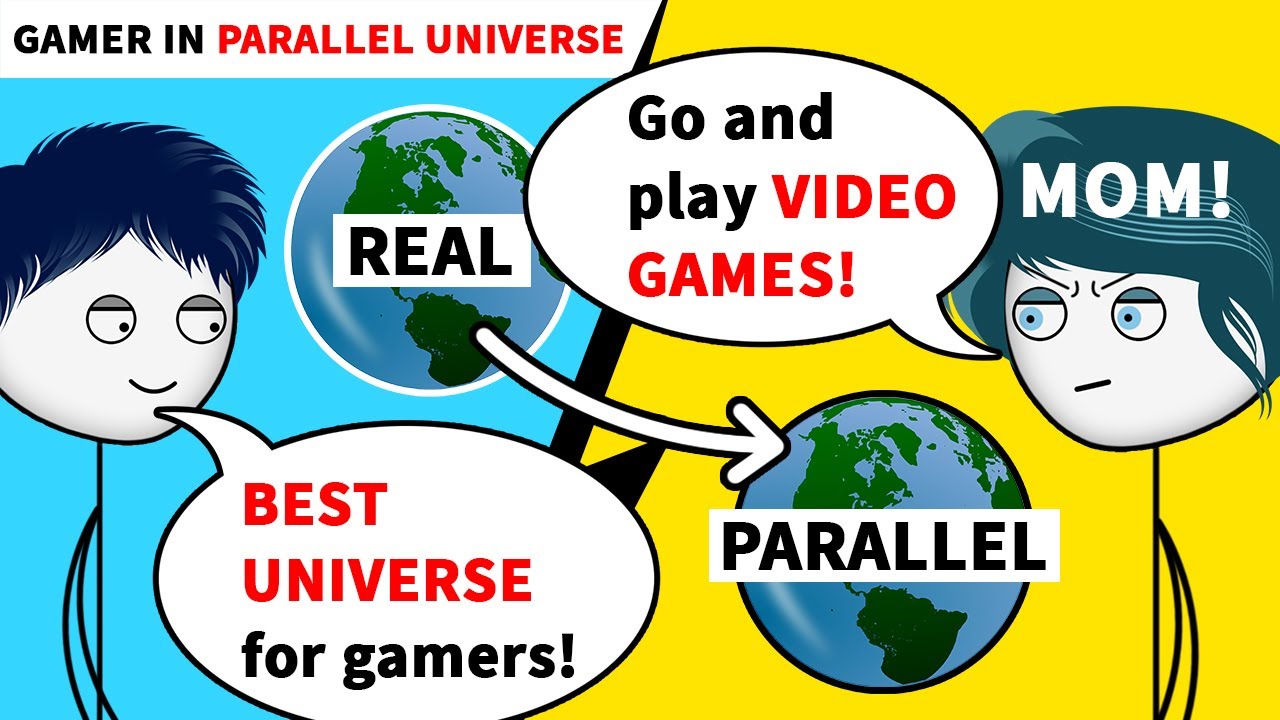 When a Gamer Travels to a Parallel Universe - YouTube