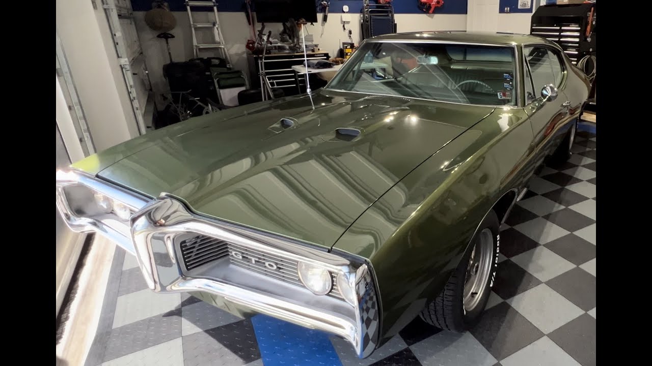 1968 Pontiac, GTO, with original paint, gets polished to perfection ...